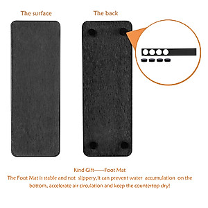 NiuYichee 2 PCS Bathroom Sink Vanity Trays(8.66" * 3.15"), Diatomaceous Earth Coasters, Kitchen Soap Tray, Water Absorbing Stone Used for Hand Soap & Plants and Cosmetic Bottles in The Modern Home