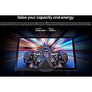 Samsung Galaxy Tab A8 LTE (32GB, WiFi Only) 10.5 inch Android Tablet, US Model - SM-X200 (Renewed)