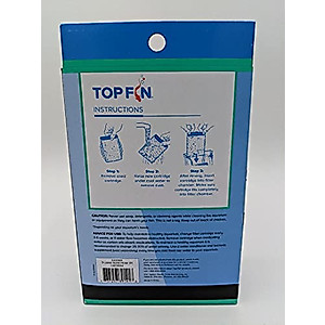 Top Fin Silenstream PF-L Refill for PF20, PF30, PF40 and PF75 Power Filters 6.5in x 4.5- (3 Count)