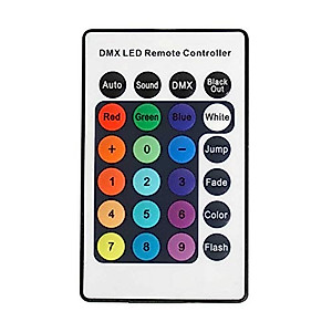 Rockville ROCKSTRIP 252 LED 5 Channel DMX RGB Color Strip DJ Wash Up Light Bar