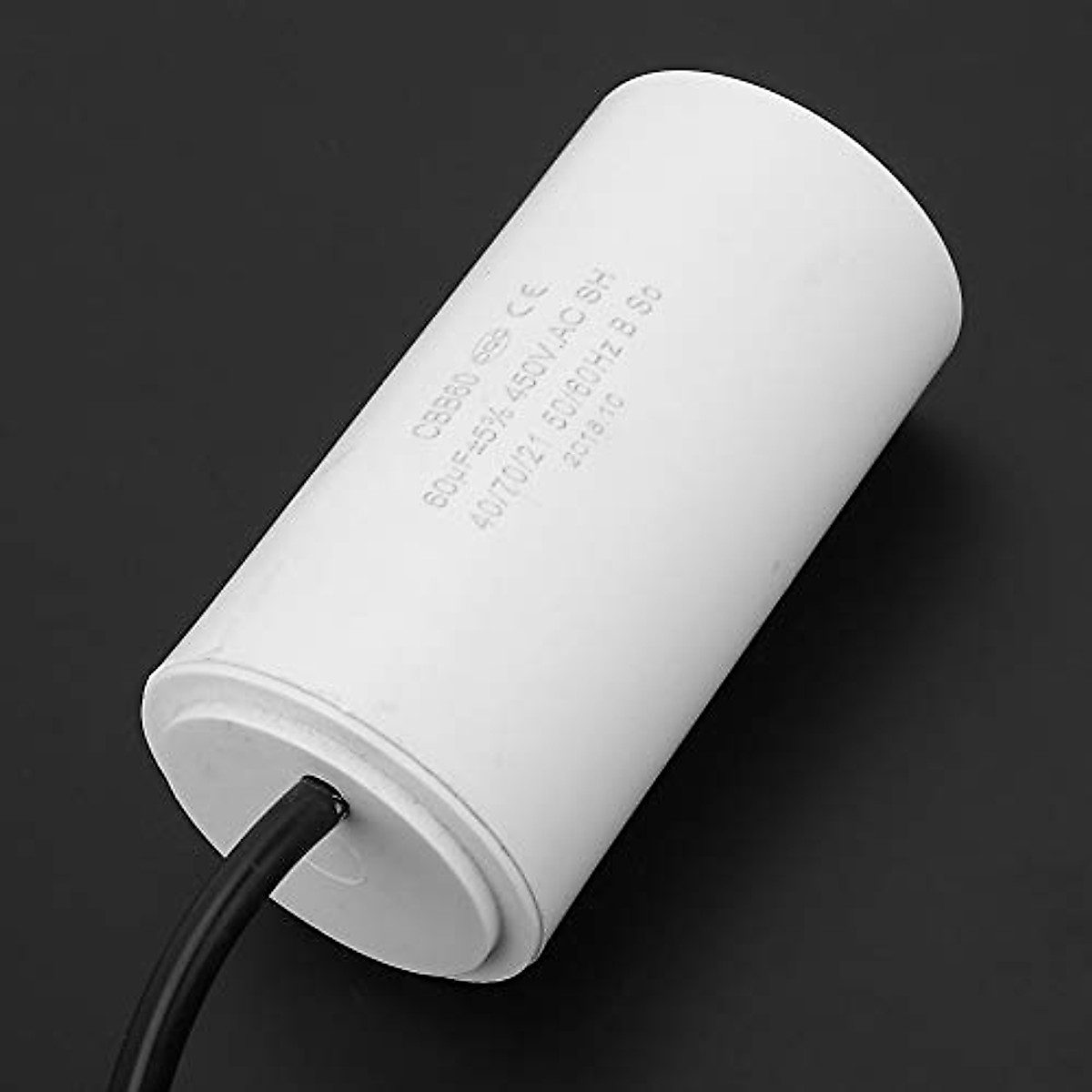 60uf CBB60 Capacitor, Eco-Friendly Motor Running Capacitor 450V ESR 0.2 for Household Electric Appliance, CBB60 Run Capacitor