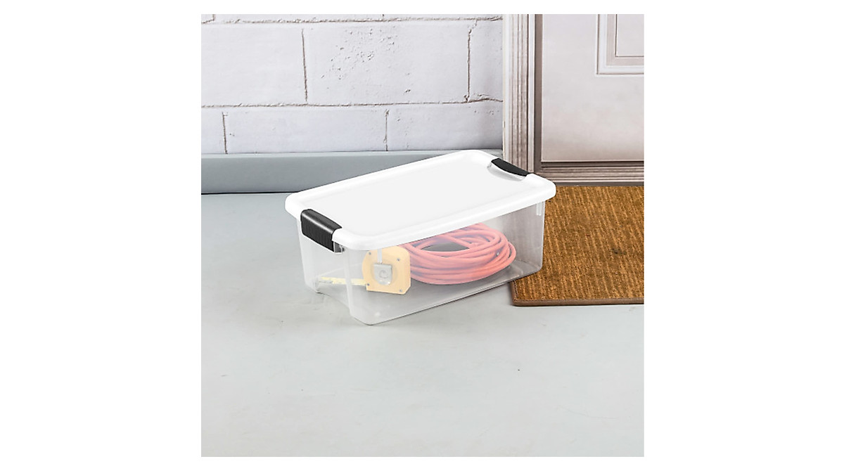 Sterilite Ultra Latch Storage Bins - Stackable & Durable (4 & 6 Pack)