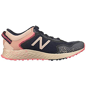 New Balance Women's Fresh Foam Arishi Trail V1 Running Shoe, Saturn Pink/Guava, 9