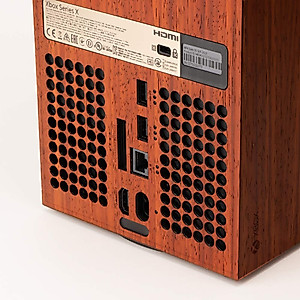 Real Wood Skin for Xbox Series X Console with FREE Controller Stand