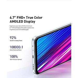 Xiaomi Redmi Note 12 Pro 5G + 4G (256GB + 8GB) Factory Unlocked 6.67" 50MP Triple Camera (for Tmobile/Metro/Mint USA Market) (Light Blue)