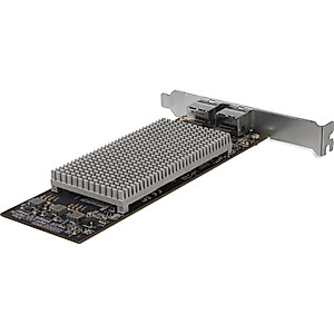 StarTech.com Dual Port 10G PCIe Network Adapter Card - Tehuti TN4010 10GBASE-T & NBASE-T PCI Express Network Interface Adapter 10/5/2.5/1GbE Multi Gigabit Ethernet 5 Speed NIC LAN Card (ST10GSPEXNDP)