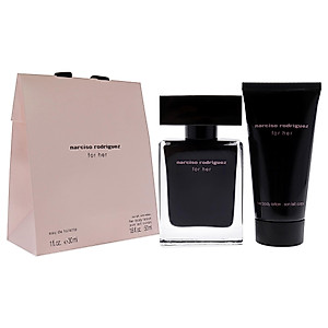 Narciso Rodriguez Narciso Rodriguez 1oz EDT Spray, 1.6oz Body Lotion Women 2 Pc Gift Set