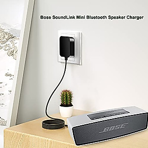 12V Charger for Bose Soundlink Mini (1st Gen ONLY) Speaker 359037-1300 371071-0011 Power Cord Bose SoundDock XT 626209-1300 PSA10F-120 Replacement Bose Soundlink Mini Charger Cord 6.5FT