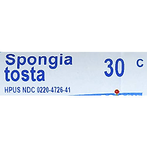 Boiron Spongia Tosta 30 C, 80 CT