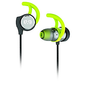PureGear PureBoom in-Ear Bluetooth Premium Sound Headphones Wireless Sport Earbuds w/Mic, IPX4 Sweat and Water Resistant, Universal Fit, 8 Hours Battery, Magnetic Auto On-Off Technology