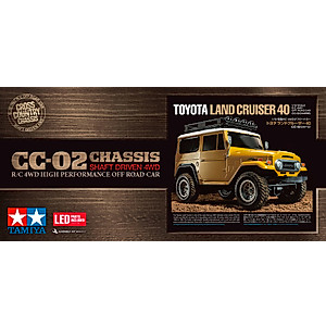 TAMIYA 1/10 Toyota Land Cruiser 40 CC-02 TAM58715A Cars Elec Kit 1/10 Off-Road