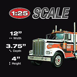 AMT Kenworth W925 Conventional 1:25 Scale Model Kit (AMT1021)