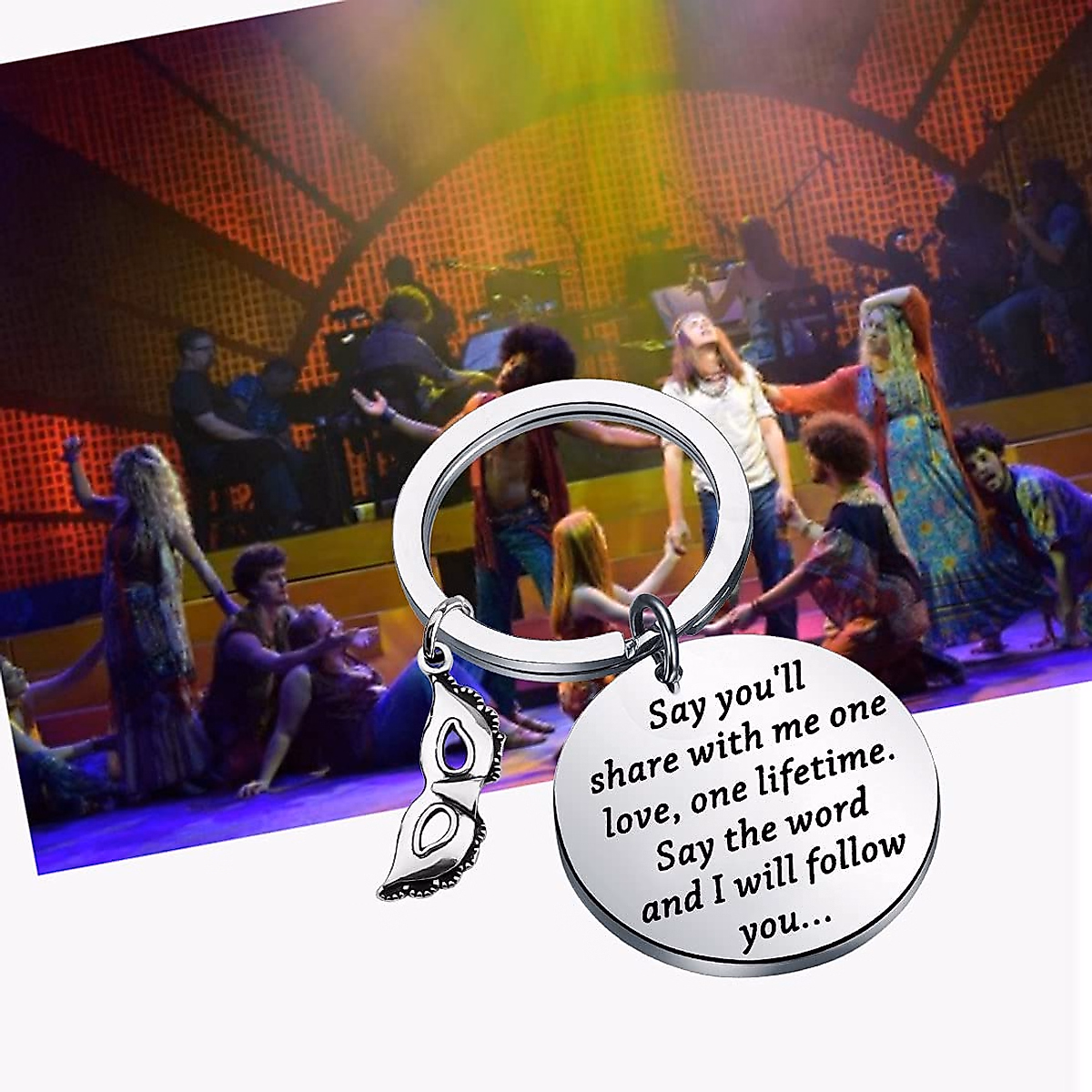 CENWA Musical Theatre Gift Say You'll Share with Me One Love One Lifetime Gift For Musical Fan (Say You'll Share K)