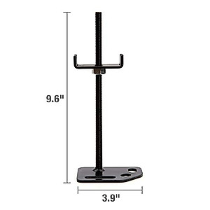 DEWALT Shelf Leveling/Floor Anchoring Adjustable Accessories for Dewalt Industrial Storage Racks, Durable Steel Mounting Plates, Wedge Anchors Included for Tipping Prevention