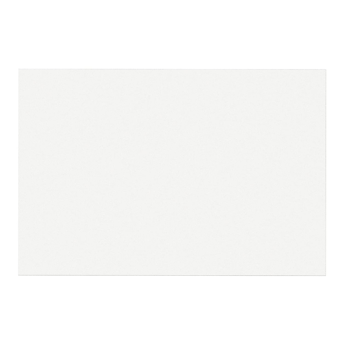 SunWorks 9207 Construction Paper, 58 lbs., 12 x 18, White, 50 Sheets/Pack