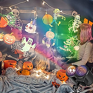 Projector Lights Outdoor Indoor Decoration with Remote Control, 3D Ocean Wave & Patterns Effect 2-in-1, 16 Effects Cards for Valentine's Day Holiday Party Decor