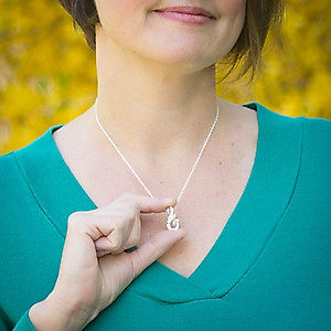 Butterfly Infinity Cremation Jewelry Pendant and Necklace for Ashes, Sterling Silver, Cremation Jewelry for Ashes