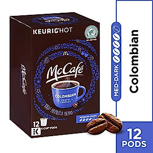 McCafe Colombian Keurig K Cup Coffee Pods (12 Count, 4.12 oz Box)