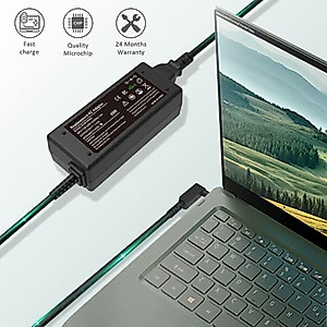 19V 3.42A 65W 45W Acer Laptop Charger for All Round Connectors Replacement for Aspire A515 R5 Chromebook 11 13 14 15 C720 C738T CB5 Spin SP111 Swift SF315 TravelMate Spin B118 Spin SF314 Cloudbook 14