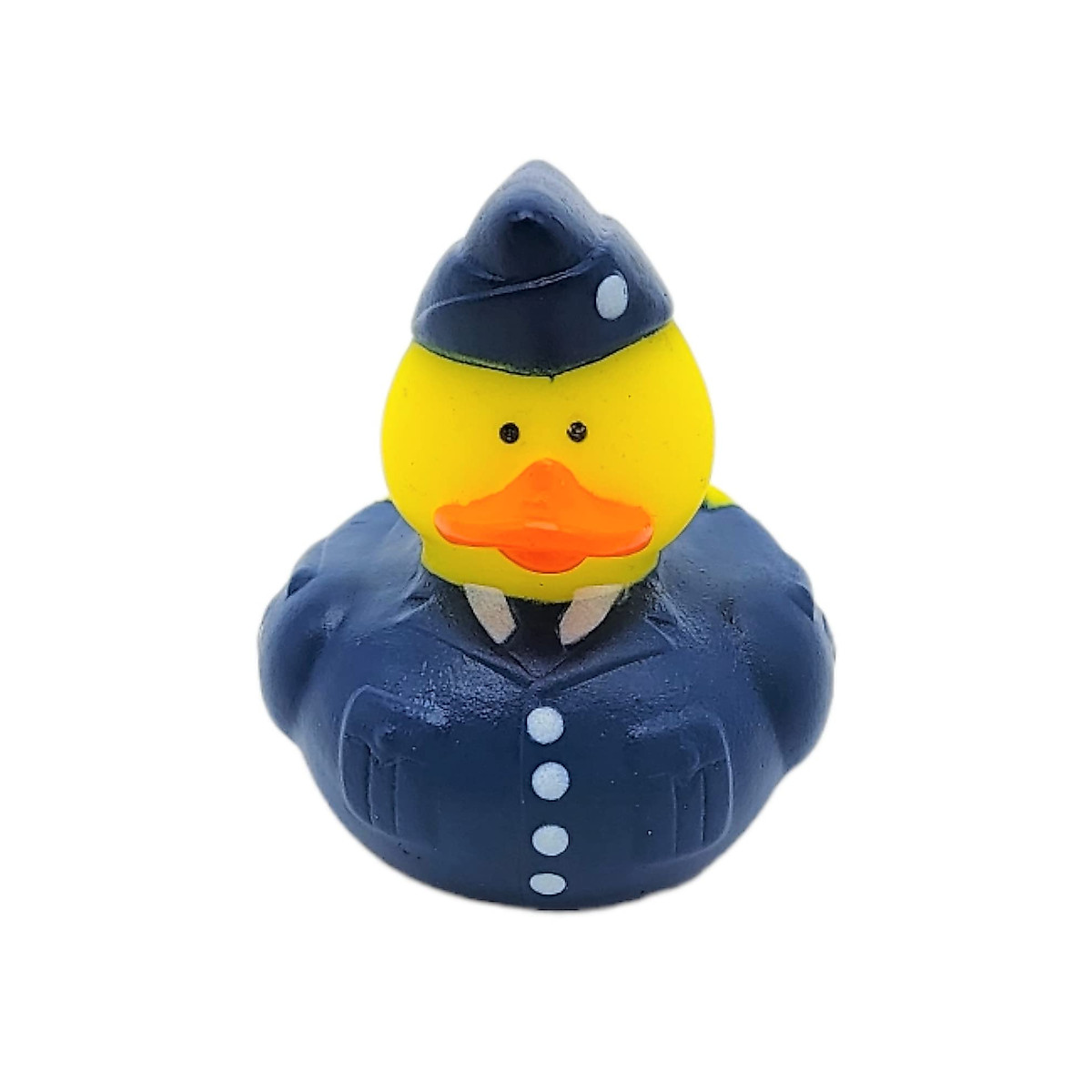 Cool Rubber Ducks (2") Standard Size. (12 Pack) Cute Duck Bath Tub Pool Toys. (Uniform Armed Forces Rubber Ducks)