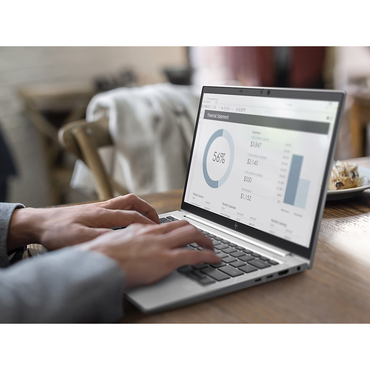 HP 2024 EliteBook 835 G8 Business Laptop (13.3" FHD, AMD Ryzen 5 PRO 5650U, 32GB RAM, 1TB SSD, (Beat i5-1145G7)), 2.8lbs, 14-hr Long Battey Life, Fingerprint, Webcam, 3-Yr Warranty, Win 11 Pro, Silver