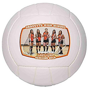 Personalized Custom Photo Regulation Full Size Volleyball - Any Image - Any Text - Any Logo