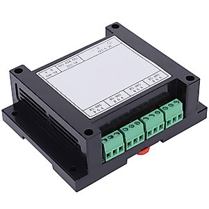 Walfront Repeater Photoelectric Isolation Built‑in DC/DC Isolated Power Supply Module Industrial Grade 4‑Channel RS485 Hub Sharer Splitter 300bps-115.2Kbps