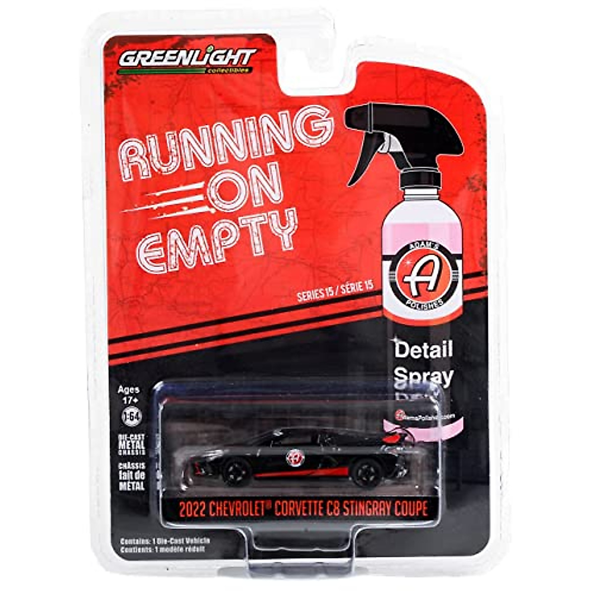 Greenlight 41150 Running on Empty Series 15 Complete Set of Six (6) Diecast Models 1:64 Scale
