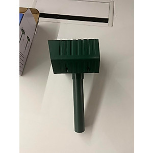 2 Pcs Ultrasonic Animal Repeller Outdoor - Solar Pest Repellent, Waterproof Mouse Repellent for Mice, Deer, Snake, Cat, Rabbit, Raccoon, Skunk, Rat Repellent for Yard, Garden, Lawn, Motion Detection