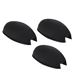 3Pcs/Lot Saxophone Rubber Thumb Rest, Palm Key Pads Cushions Finger Protector Tools For Soprano Alto Tenor Sax Wind Instruments Black Alto Sax Palm Key Risers Saxophone Palm Key Risers