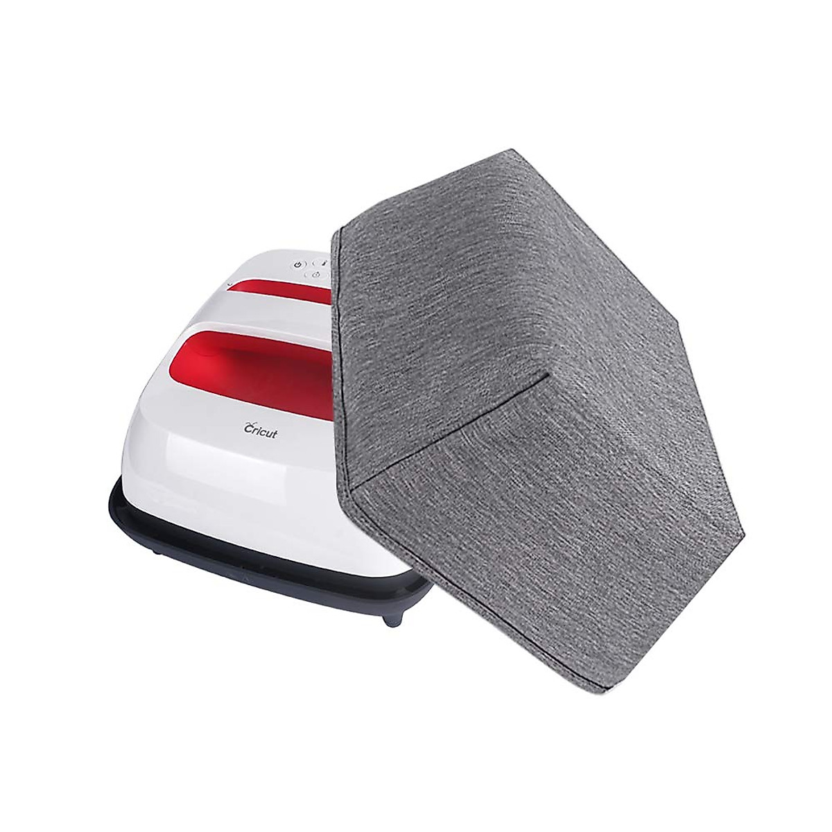 Zaracle Hard Case Carrying Travel Bag Dust Cover for Easy Press 2 (Gray, 6"x7")