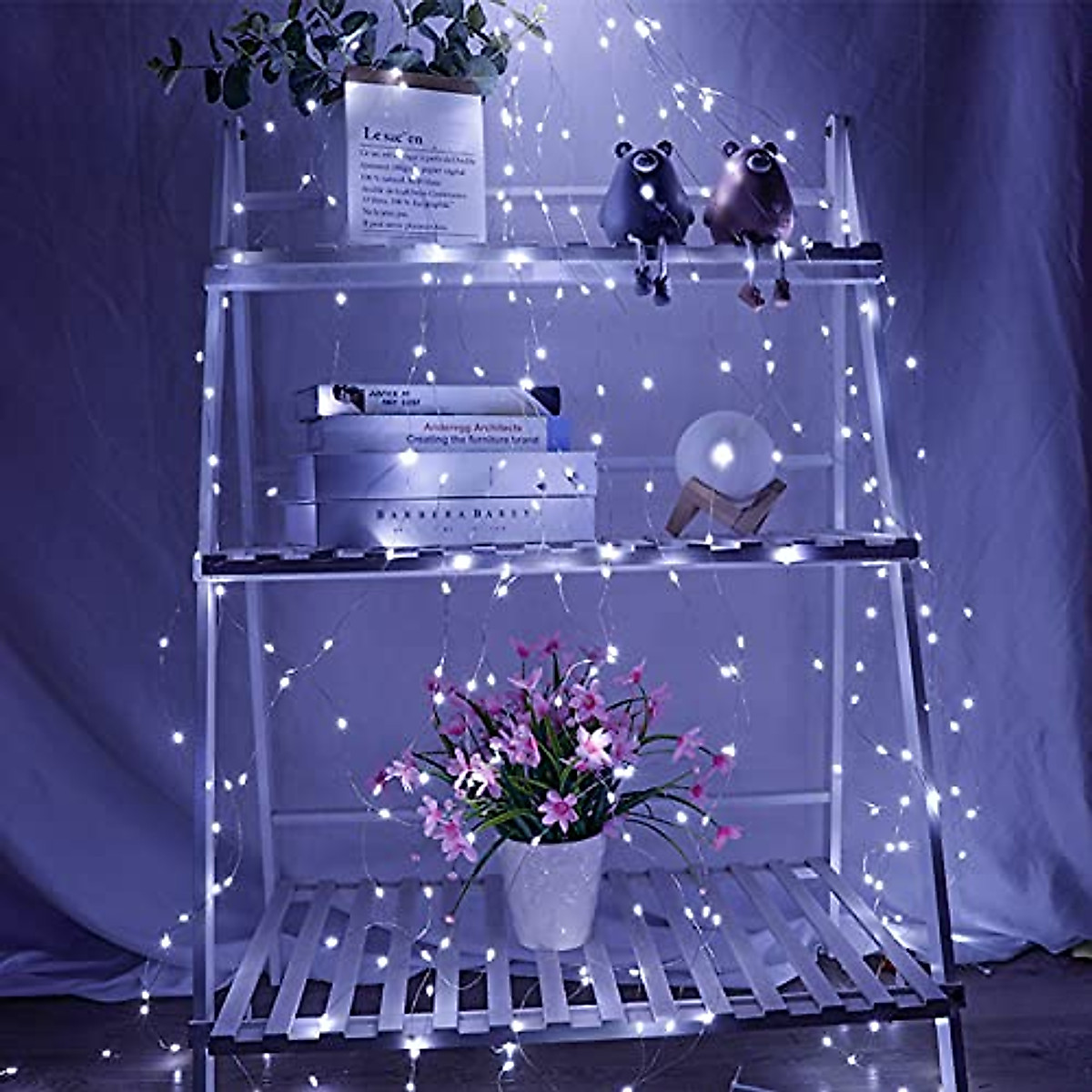 Decorative Lamp, Light Fixture Fairy String Lights, 8 Modes Waterproof for Garden Home