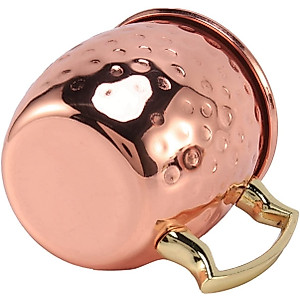 Slybar Mini 2-Ounce Stainless Steel Mug Espresso Mini Mugs Copper Plated Mugs 8