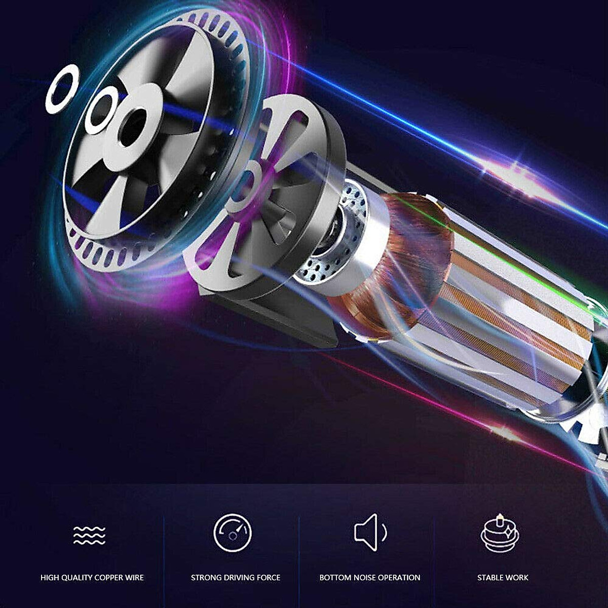 Professional Hair Clippers, Rechargeable Hair Clippers Set, Low Noise Haircut Trimmer Professional Hair Clippers with 4 Guide Combs Brush for Men/Kids/Baby/Women