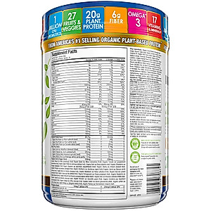 Meal Replacement Shake, Organic | Purely Inspired All-in-One Meal Replacement | Plant Based Protein Powder for Women & Men | Organic Protein Powder | Protein Shake Powder | Chocolate, 1.3 Pounds