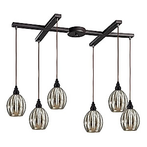 Elk Home 46007/6 Danica Configurable Multi Pendant in Oiled Bronze