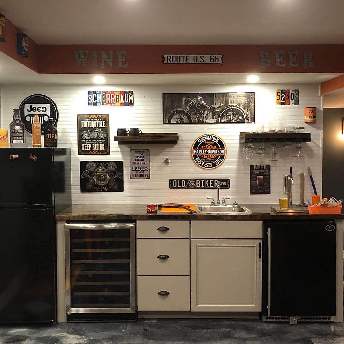 BAYABU Metal Tin Signs 0 Days Without Sarcasm Decorative Wall Sign Home Decor Plaque Poster for Pub Garden Indoor Beer 8 x 12 inches