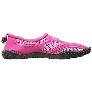 Womens Water Shoes Aqua Socks Pool Beach ,Yoga,Dance and Exercise (8, Fuchsia/Pink 1185L)