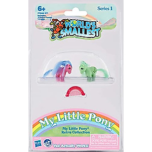 Worlds Smallest My Little Pony Retro Collection Series 1 Complete Set - Bundle