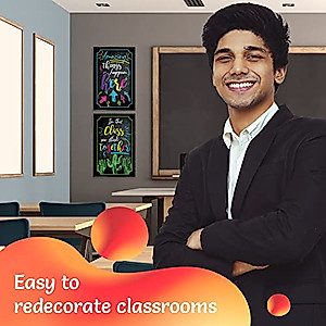 Classroom Posters, Positive Posters For Classroom, Inspirational Posters, Motivational Posters, Office Posters, Motivational Posters For Classroom, Inspirational Quotes Wall Art Set Of 10 Prints 11x17in