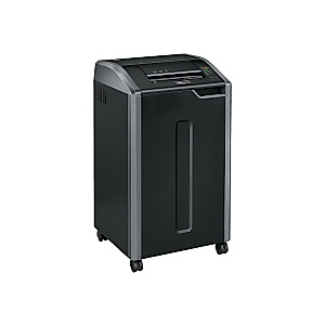 Fellowes Powershred 425Ci 100% Jam Proof Commercial Grade 30-Sheet Cross-Cut Paper Shredder, TAA Compliant (38425), Black