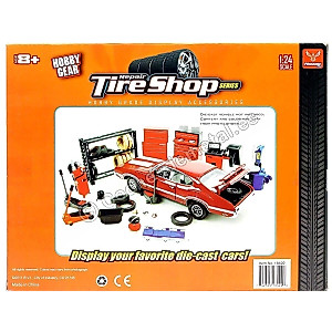 Repair Tire Shop Series 1:24 Scale - 20 pc set