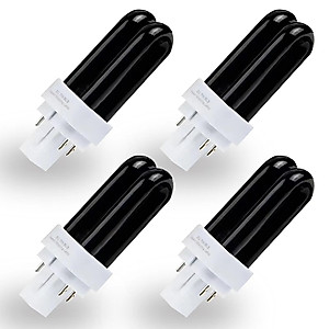 amgolibi 41050 Replacement Light Bulb 7 Watt 3.6 Inches Overall Length Compatible with Dynatrap DT1050 DT1100 DT1200, 4 Pack