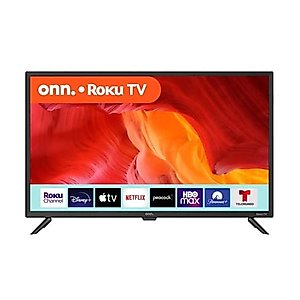 ONN 32-Inch Class HD (720P) LED Smart TV Compatible with Netflix, Disney+, YouTube, Apple TV, Alexa and Google Assistant - 100012589
