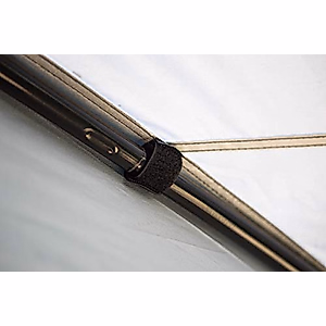 Coleman Gazebo, Fastpitch Shelter XL for Garden and Camping, Sturdy Steel Construction, Large Tent, Portable Sun Shelter with Protection SPF 50, White, XL - 4.5 x 4.5 m