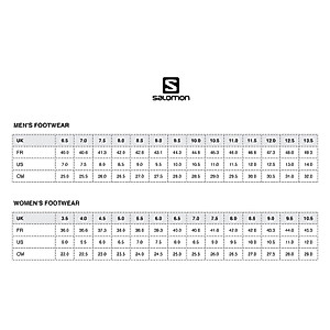 Salomon Men's OUTPULSE Gore-Tex Hiking Shoes for Men, Magnet/Black/Wrought Iron, 9