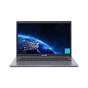 ASUS VivoBook 14 Laptop Computer, 14" IPS FHD Display, Intel Core i3-1115G4 Processor, 4GB DDR4, 128GB PCIe SSD, Fingerprint Reader, Windows 11 Home in S Mode, Slate Grey, F415EA-AS31