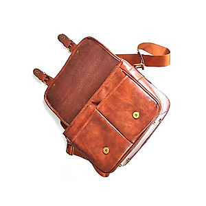 Retro Waterproof Messenger Bag Cross Body Shoulder Bag Photography PU Leather Bag for DSLR SLR Camera Canon Sony Nikon Canon Olympus - Brown