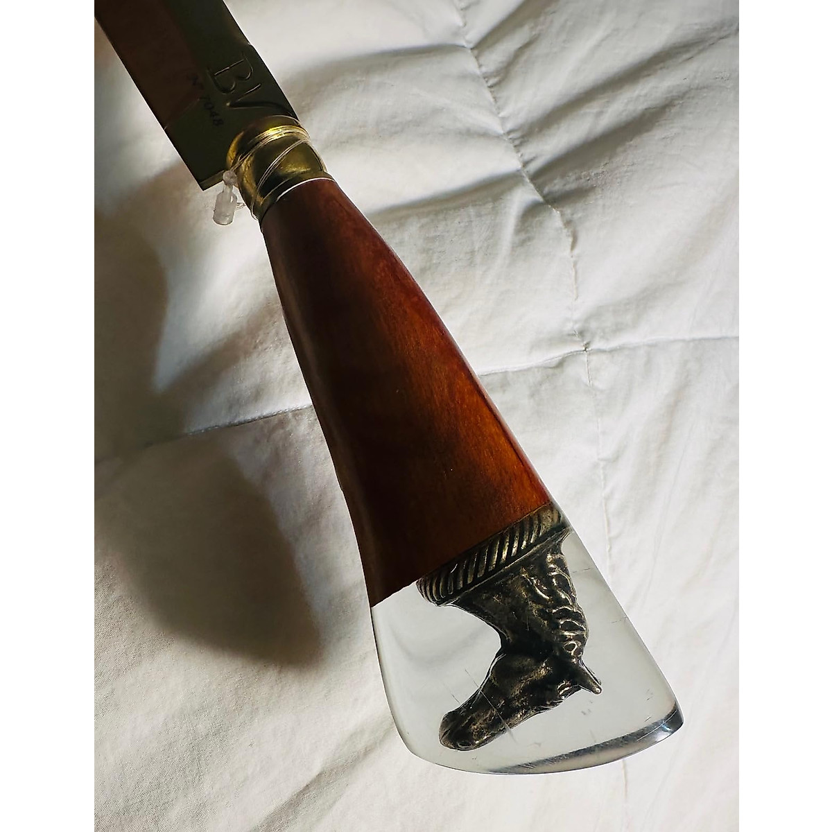 Golden Knife - Horse Style - Made in Brazil