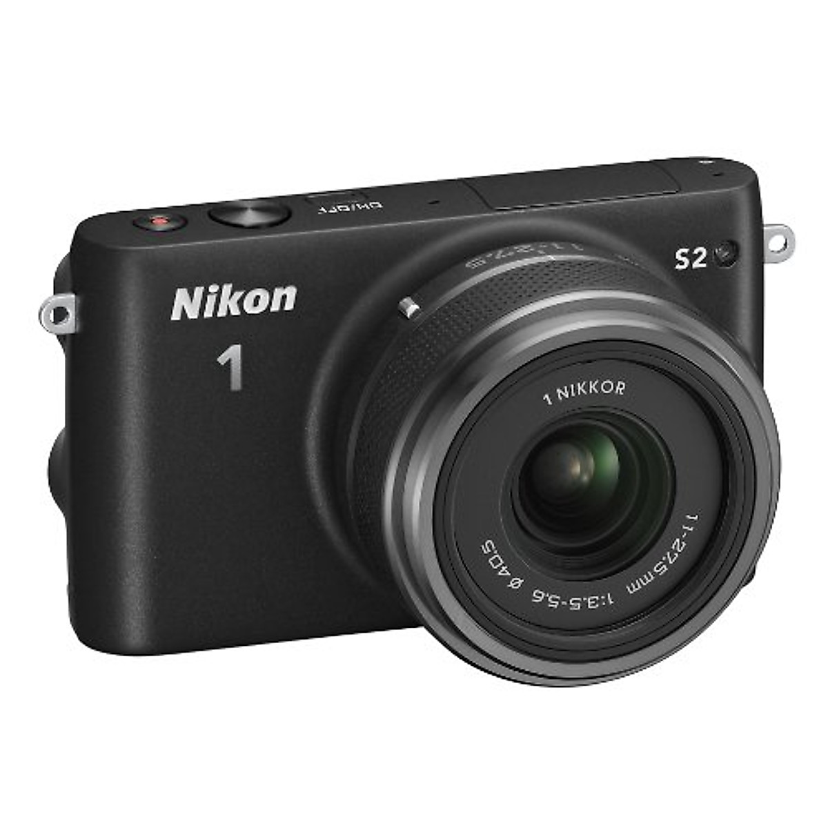 Nikon 1 S2 Digital Camera with 1 NIKKOR 11-27.5mm f/3.5-5.6 Lens (Black)
